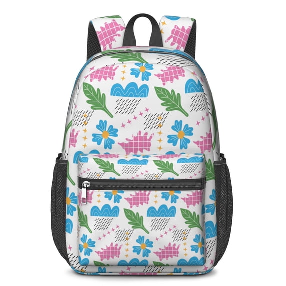 17 Inch Lightweight Backpack,PVC Waterproof Oxford Fabric ...
