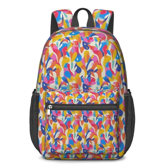 17 Inch Lightweight Backpack,PVC Waterproof Oxford Fabric ...