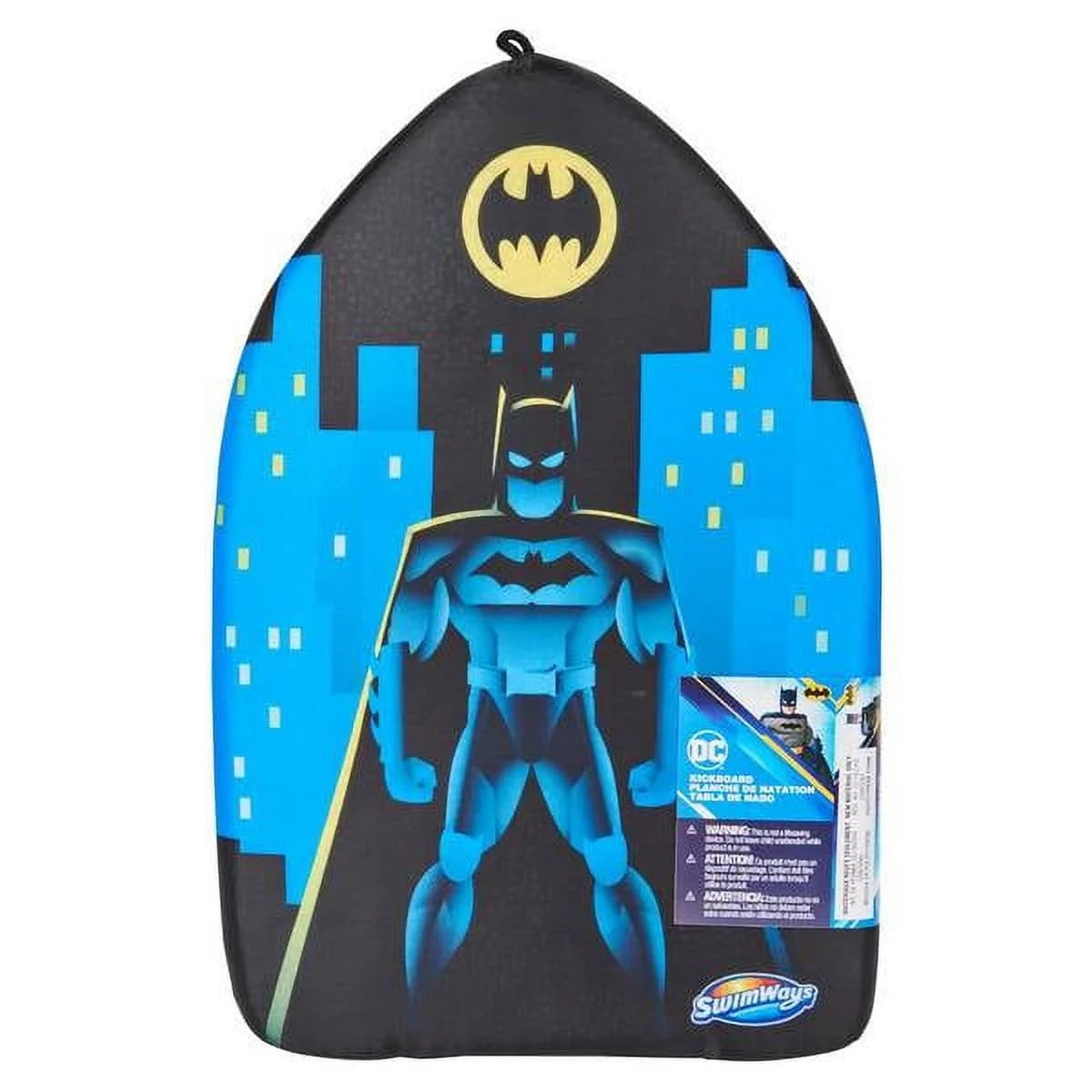 17 Inch SwimWays DC Batman Super Hero Swimming Pool Kickboard - Walmart.com
