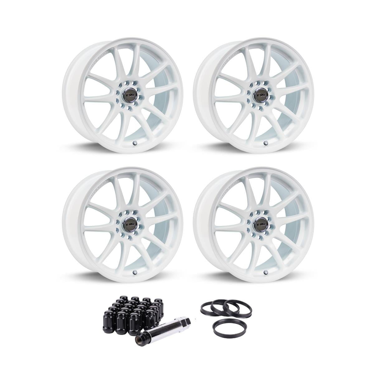 17 Inch White Rims (Set of 4) for 2000-2007 Chevrolet Monte Carlo, RTX ...