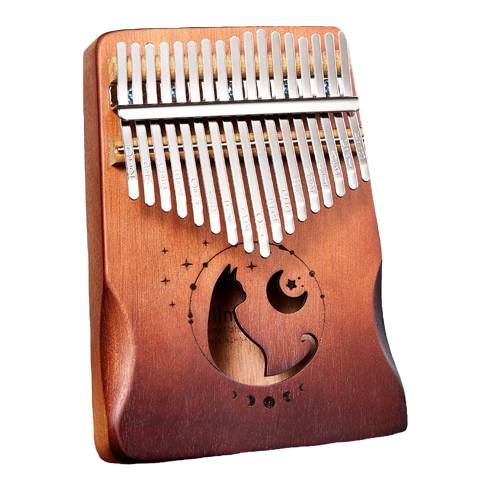 17 Key Exercise Kalimba Wooden Exquisite Gift for Kid Beginner ...