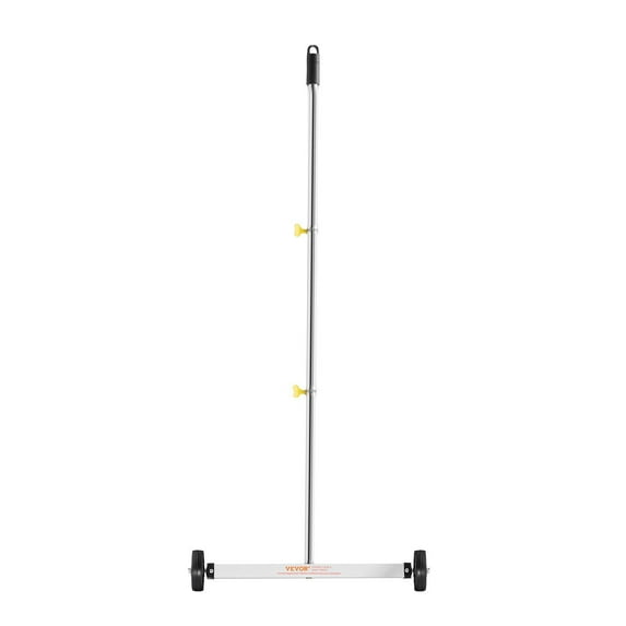 17" Magnetic Sweeper on Wheels Pick Up Nails, Screws & Metal Debris ...