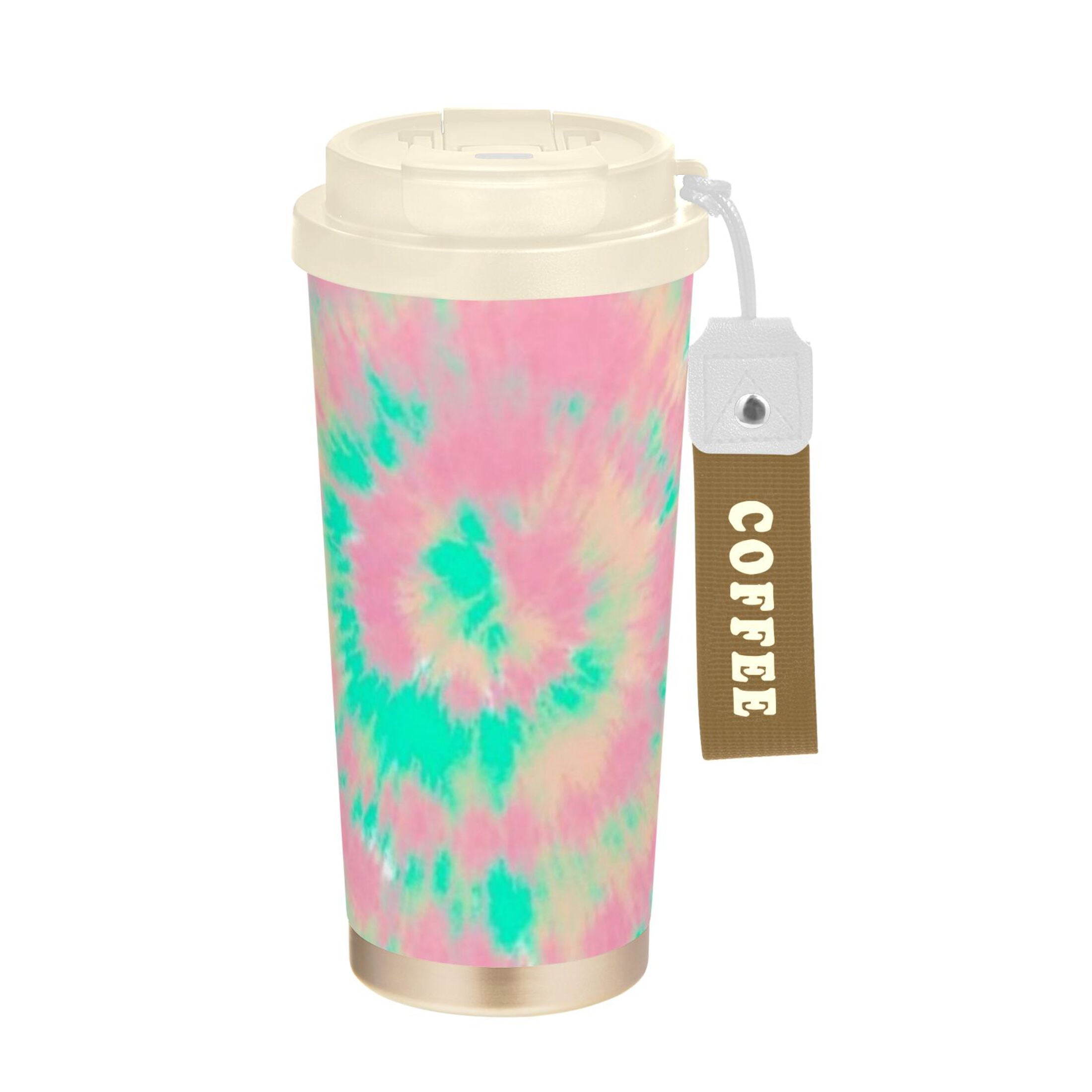 17 OZ Stainless Steel Vacuum Insulated Tumbler - Coffee Travel Mug ...