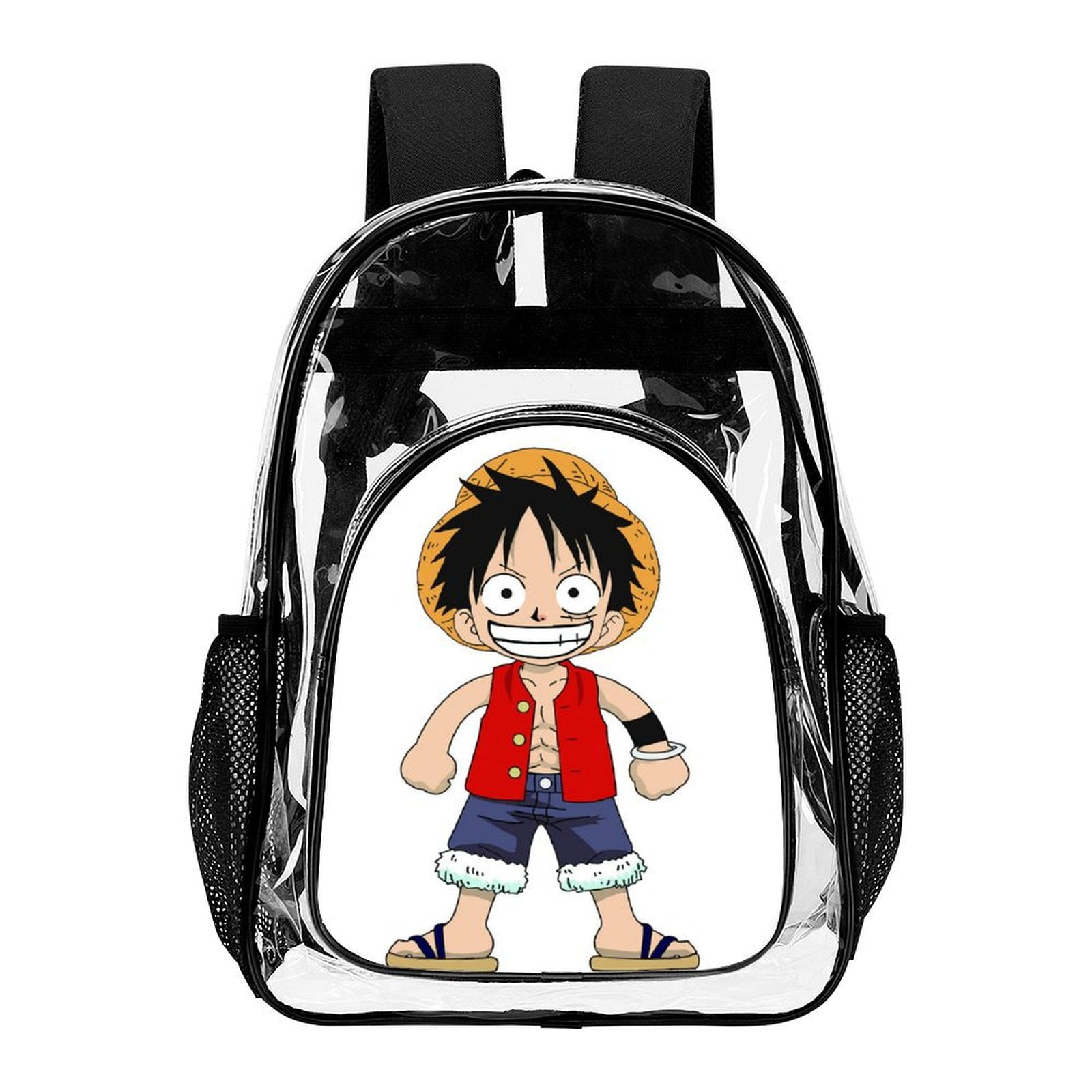 17 IN One Pie-ce Clear Backpack,Heavy Duty PVC Transparent Backpack ...