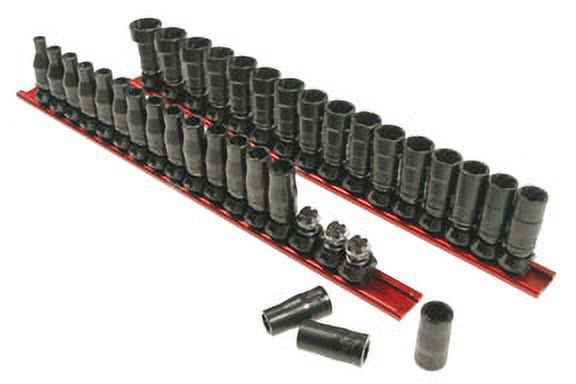 Mayhew Tools 66330 17 Piece 1/4" Drive Twist Socket Set, 4mm-8mm ...