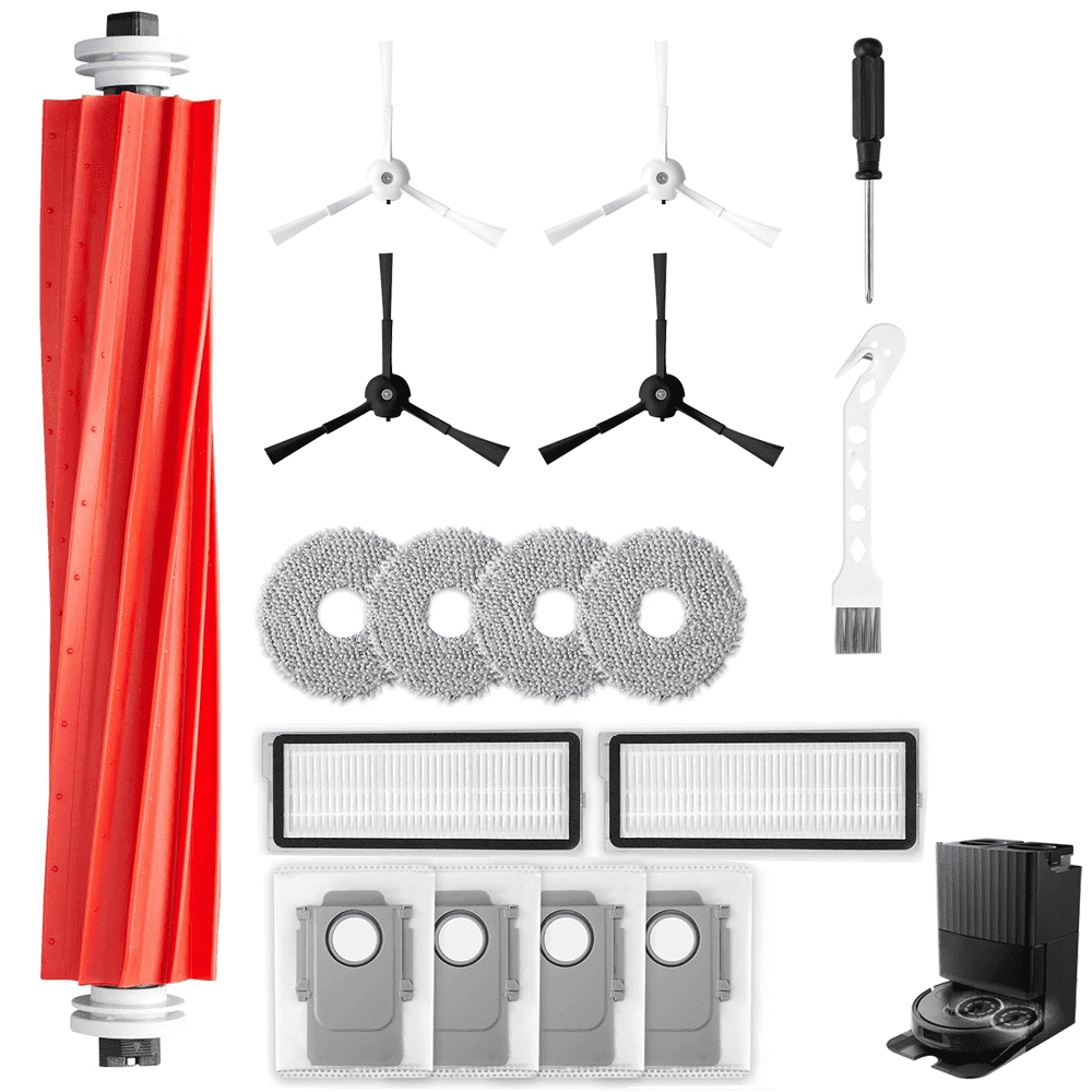 17 Pack Replacement Filter Kits for Roborock Qrevo S/Qrevo Pro/Qrevo ...