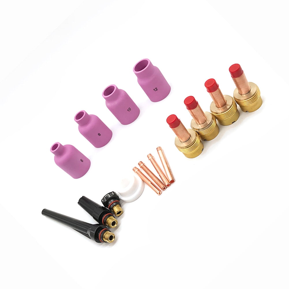 17 Pcs Tig Welding Torch Kit TIG Welding Torch Accessories Tig Welding ...