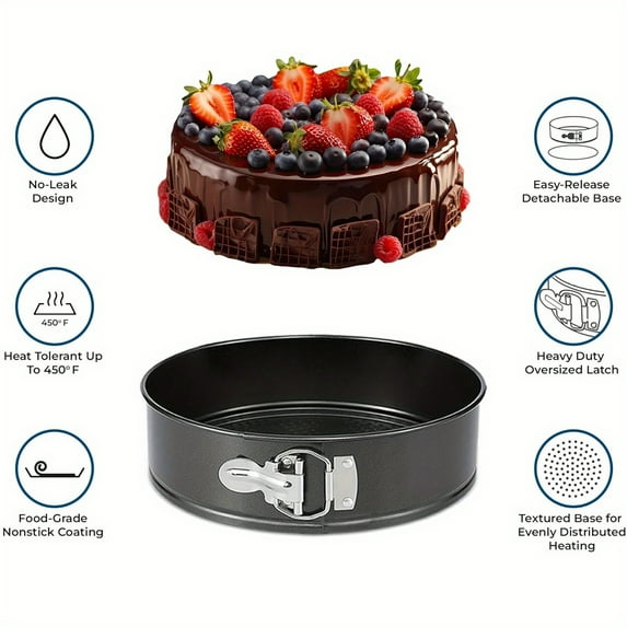 17-Piece Premium Carbon Steel Bakeware Set - Non-Stick Oven Safe 500°F ...