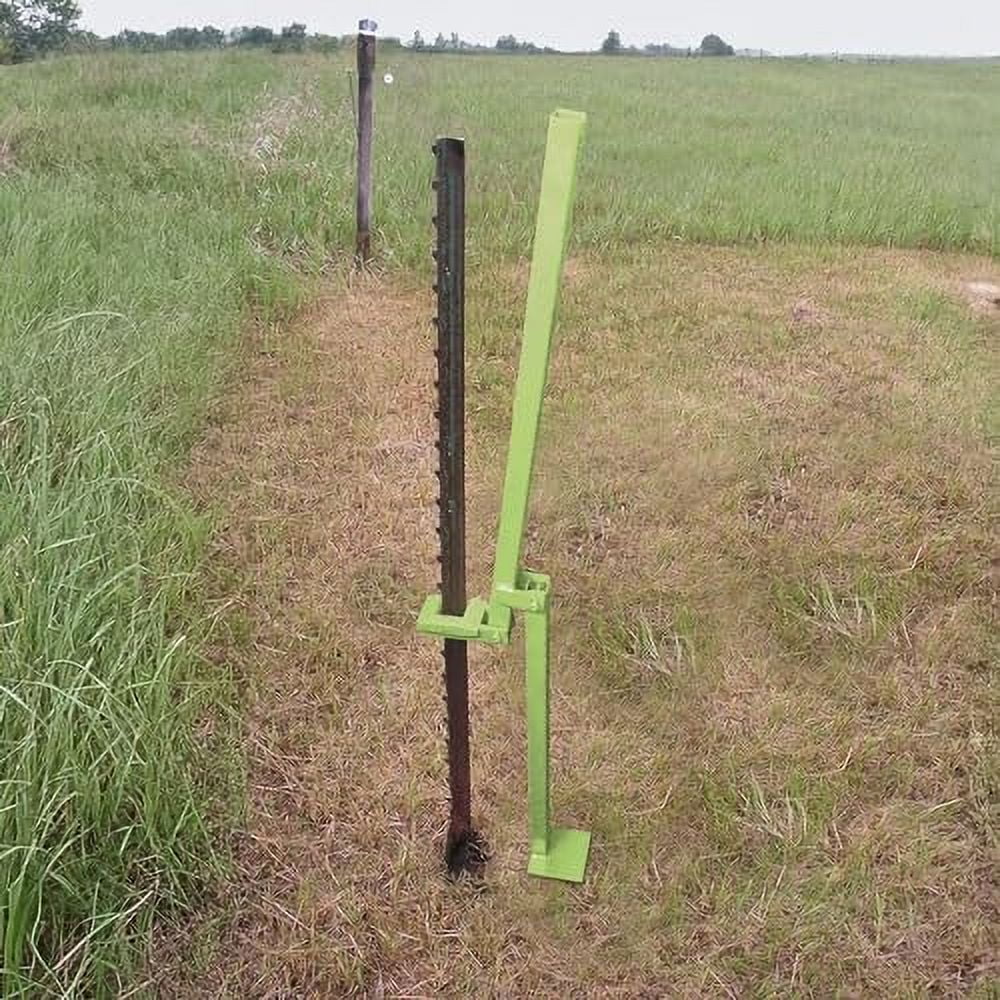 17 Pound Lightweight Manual T Post Puller for Buried Studded T Post ...