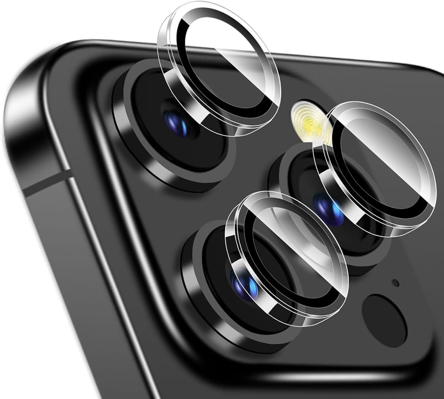 for 17 Pro/ 17 Pro Max Camera Lens Protector,9H Tempered Glass Camera ...