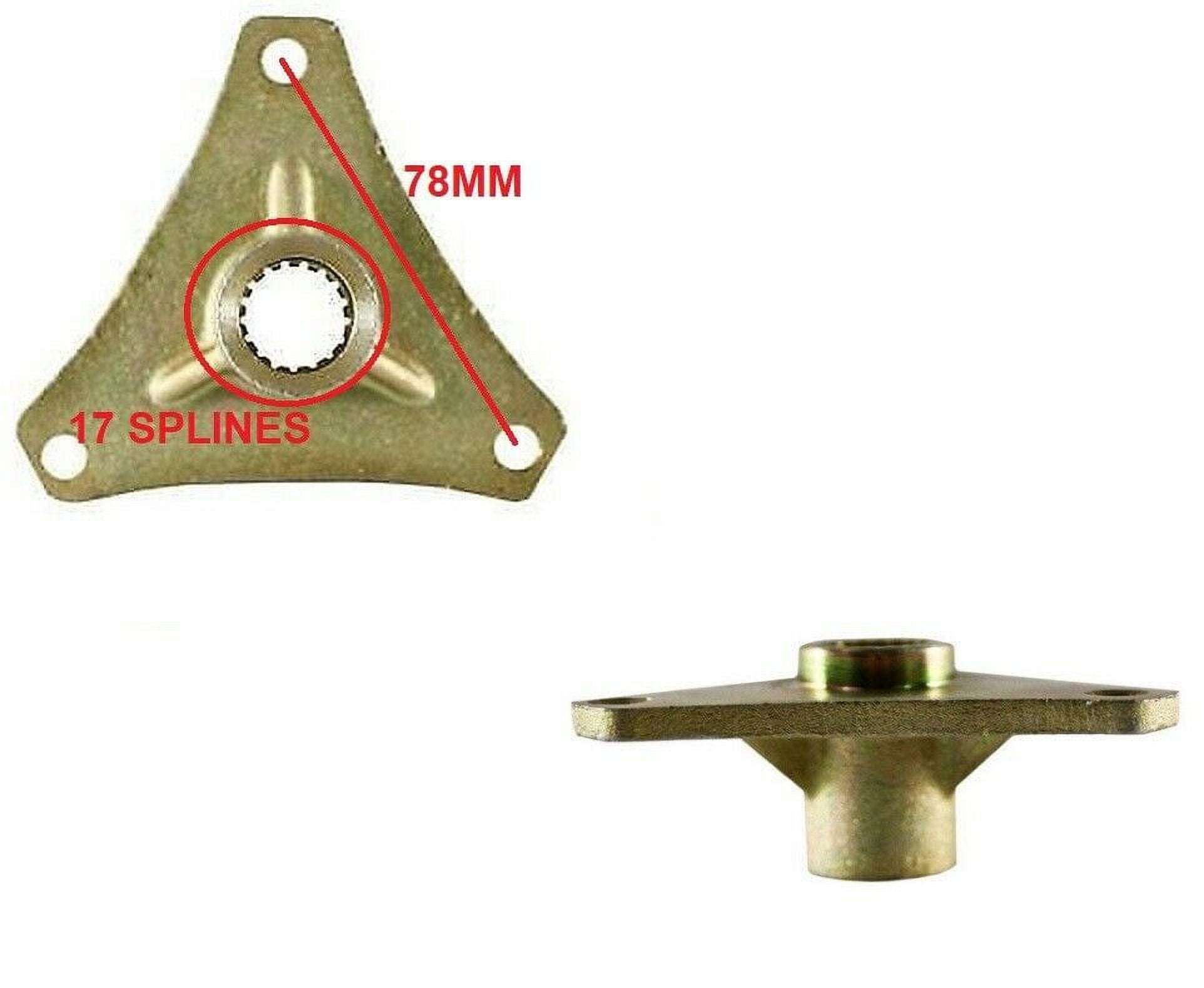 17 SPLINES TEETH REAR WHEEL HUB FOR COOLSTER 110CC ATV QUAD HU01 ...