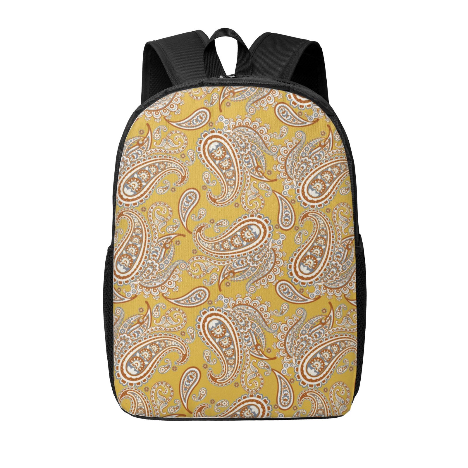 17" School Backpack for Girls Boys - Paisley Print No.J912 Lightweight ...