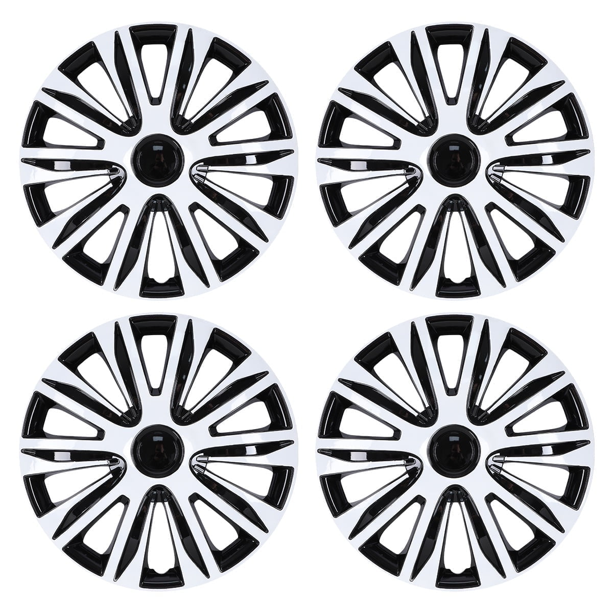17" Set Of 4 Universal Wheel Covers Snap On Hubcaps Full Hub Caps fit ...