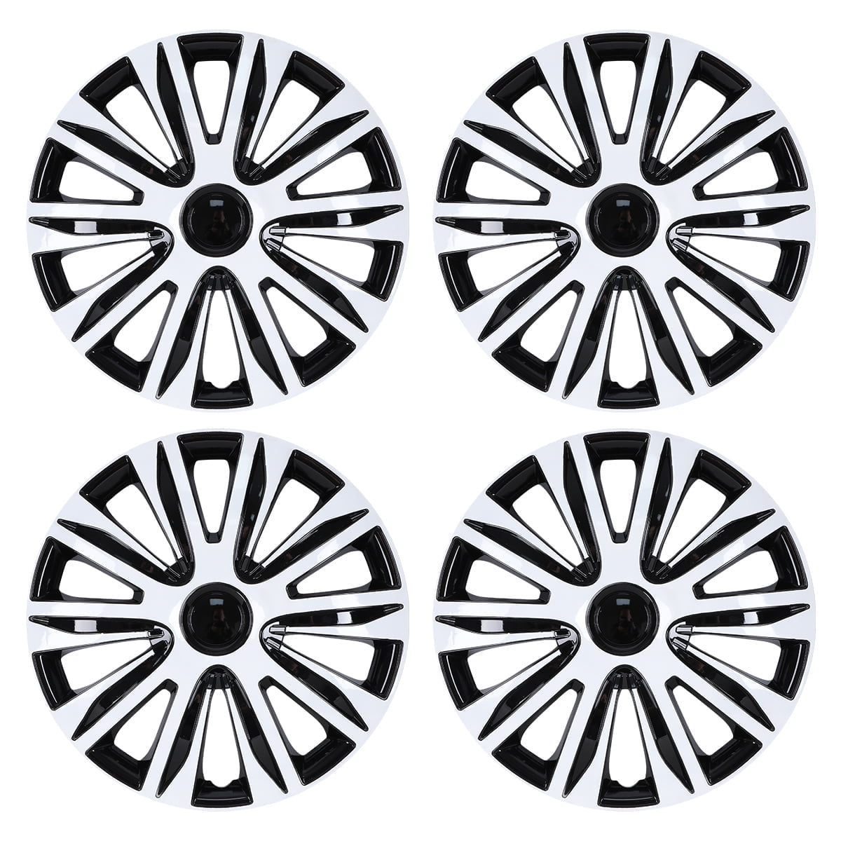 17" Set Of 4 Universal Wheel Covers Snap On Hubcaps Full Hub Caps fit ...