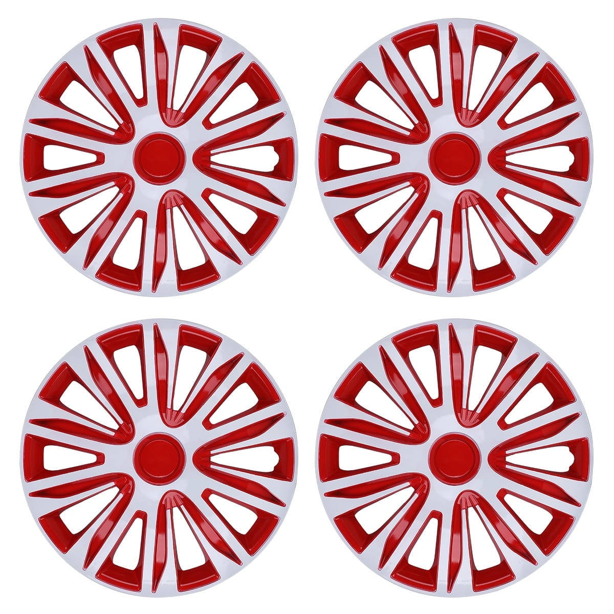 17" Set Of 4 Wheel Covers Snap On Hubcaps Full Hub Caps fit R17 Tire ...