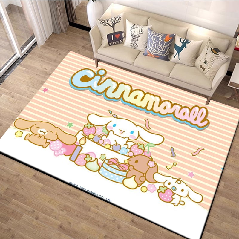 17 Sizes Sanrio Cinnamoroll Kawaii Printing Rug Carpet For Living Room ...