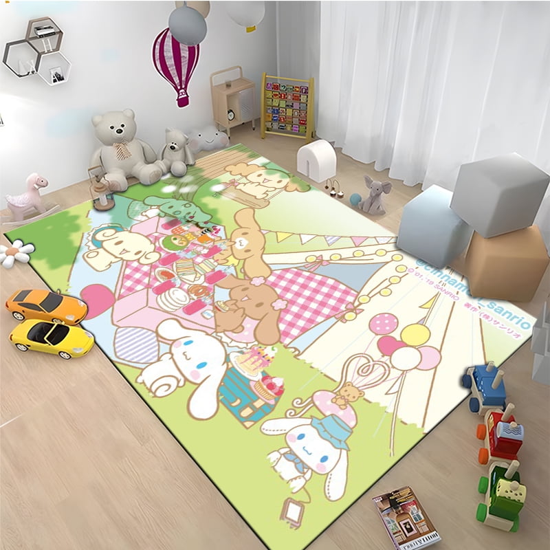 17 Sizes Sanrio Cinnamoroll Kawaii Printing Rug Carpet For Living Room ...