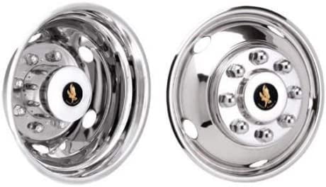 17" Stainless Steel Wheel Simulators for 2003-2018 Dodge Ram 3500 ...