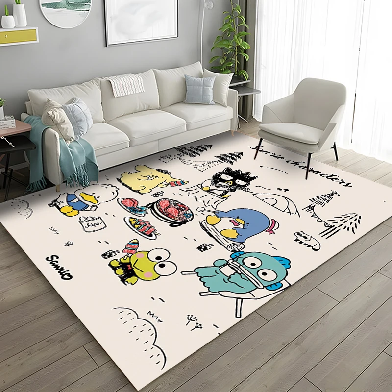 17 Styles Sanrio Hello Kitty Area Rug Carpet for Bedroom Living Room ...