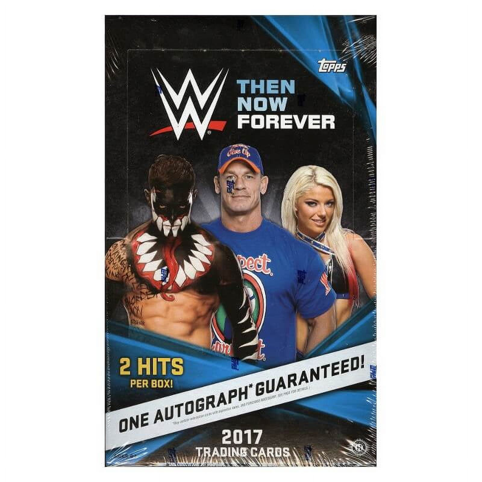 Topps 2017 WWE Then Now Forever Trading Cards Value Box - Walmart.com