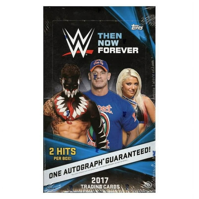 Topps 2017 WWE Then Now Forever Trading Cards Value Box - Walmart.com