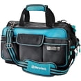 17" Wide Mouth Tool Bag, Large Storage 32 Pocket Tool Bag Organizer ...