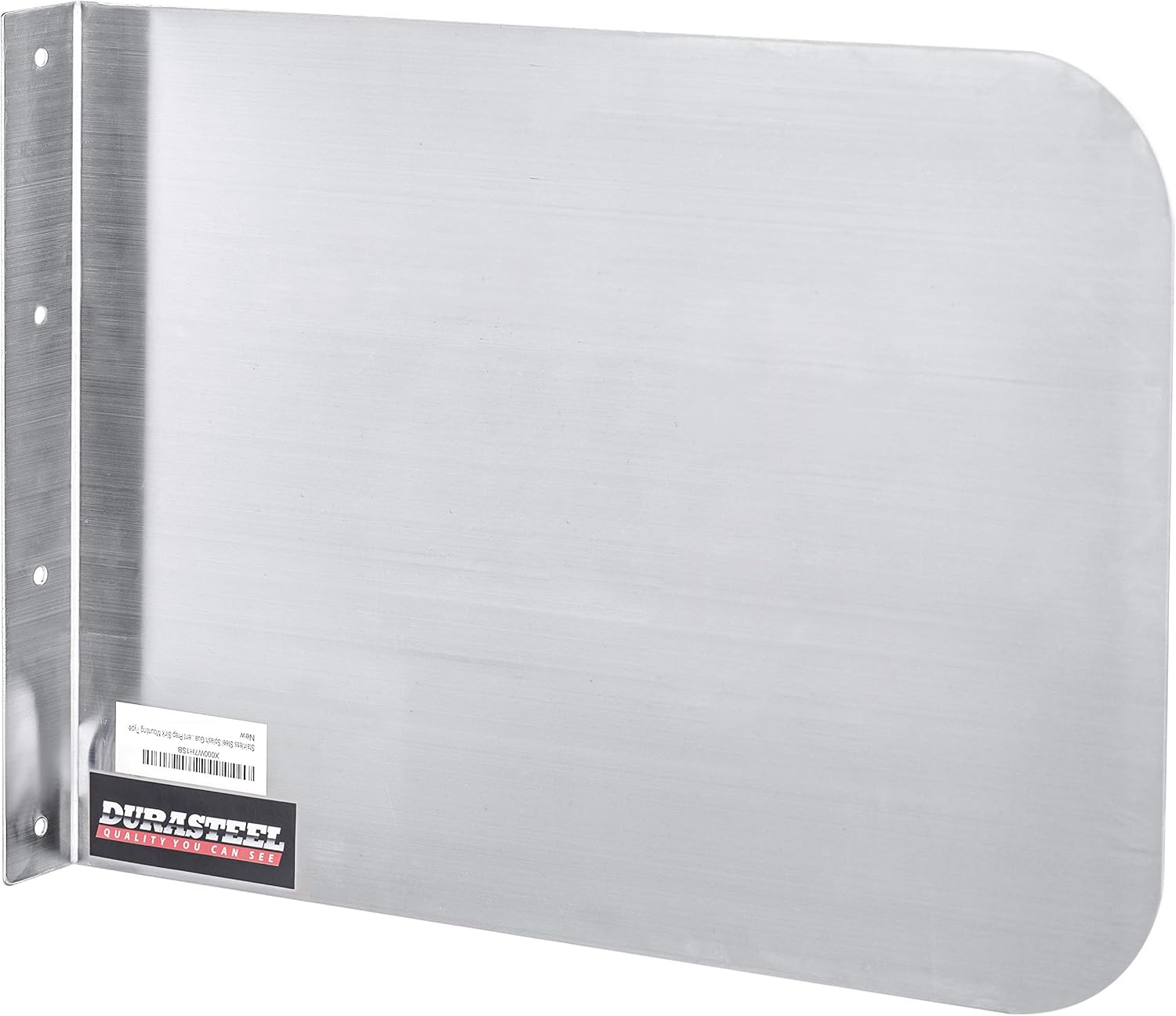 17" X 12" Stainless Steel Splash Guard - Wall Mount Commercial Shield ...