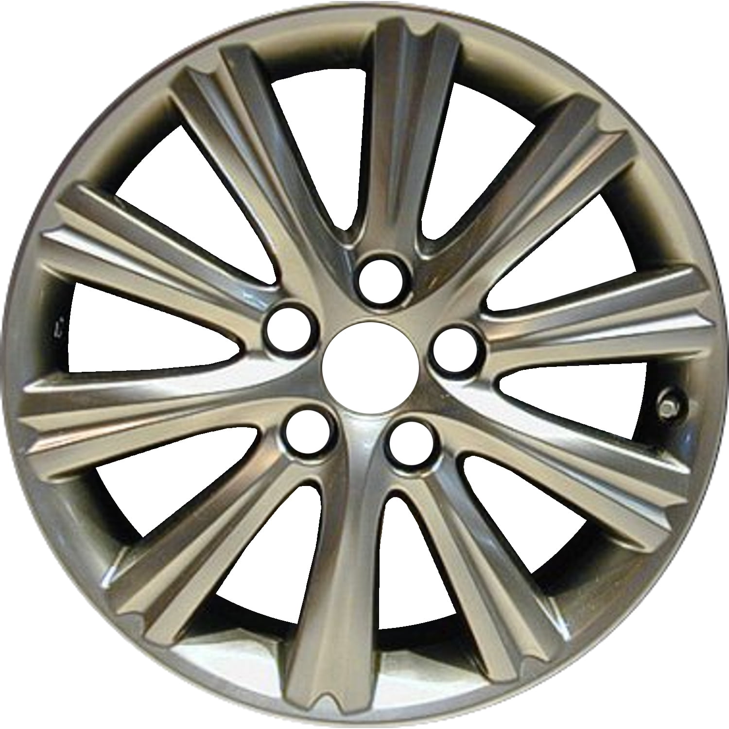 17 X 7 Reconditioned OEM Aluminum Alloy Wheel, Hypersilver, Fits 2007 ...