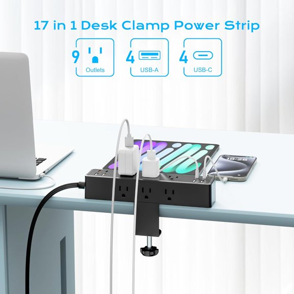 Anker Charging Station, 9-in-1 USB-C Power Strip, 100W Fast Charging ...