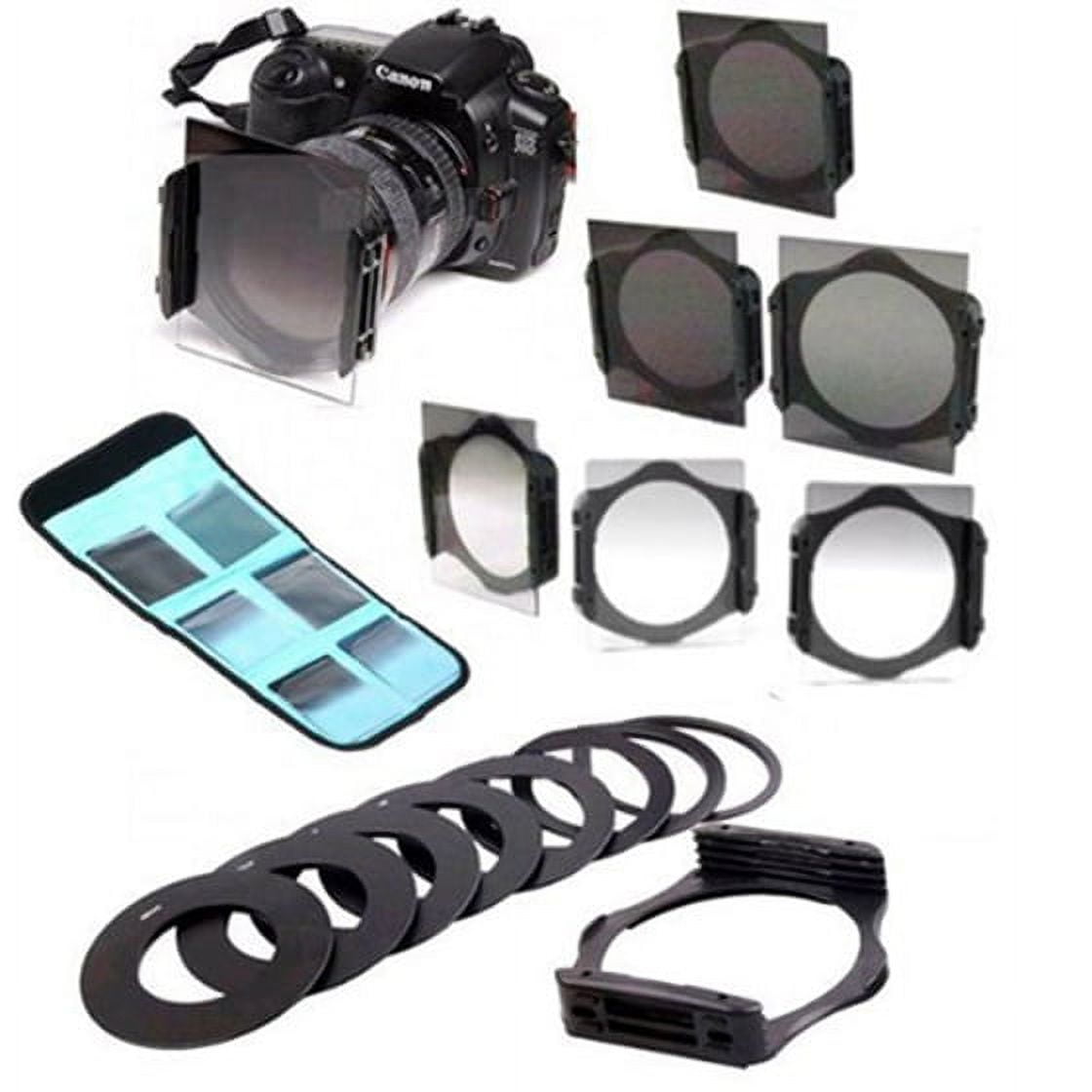 17 in 1 Digital Camera Lens Gradual ND Filter Set for P Series ...