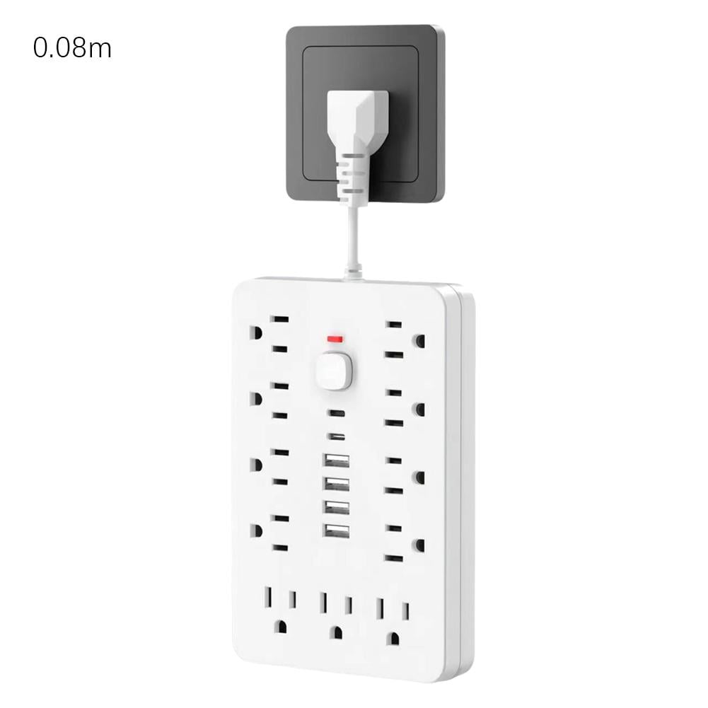 17 in 1 Surge Protector Power Strip Power Strip with USB Ports Outlets ...