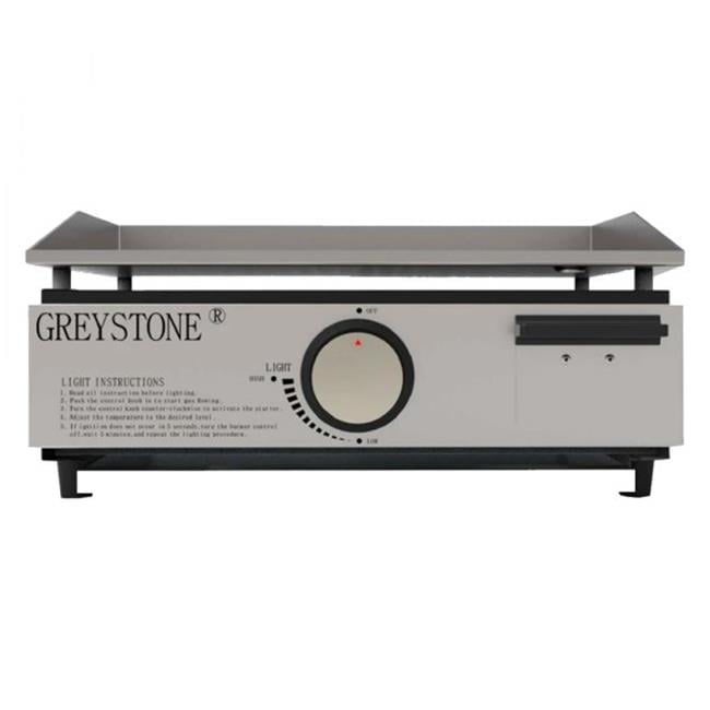 17 in. 2022 Greystone Griddle with Stainless Steel Cooking Plate ...