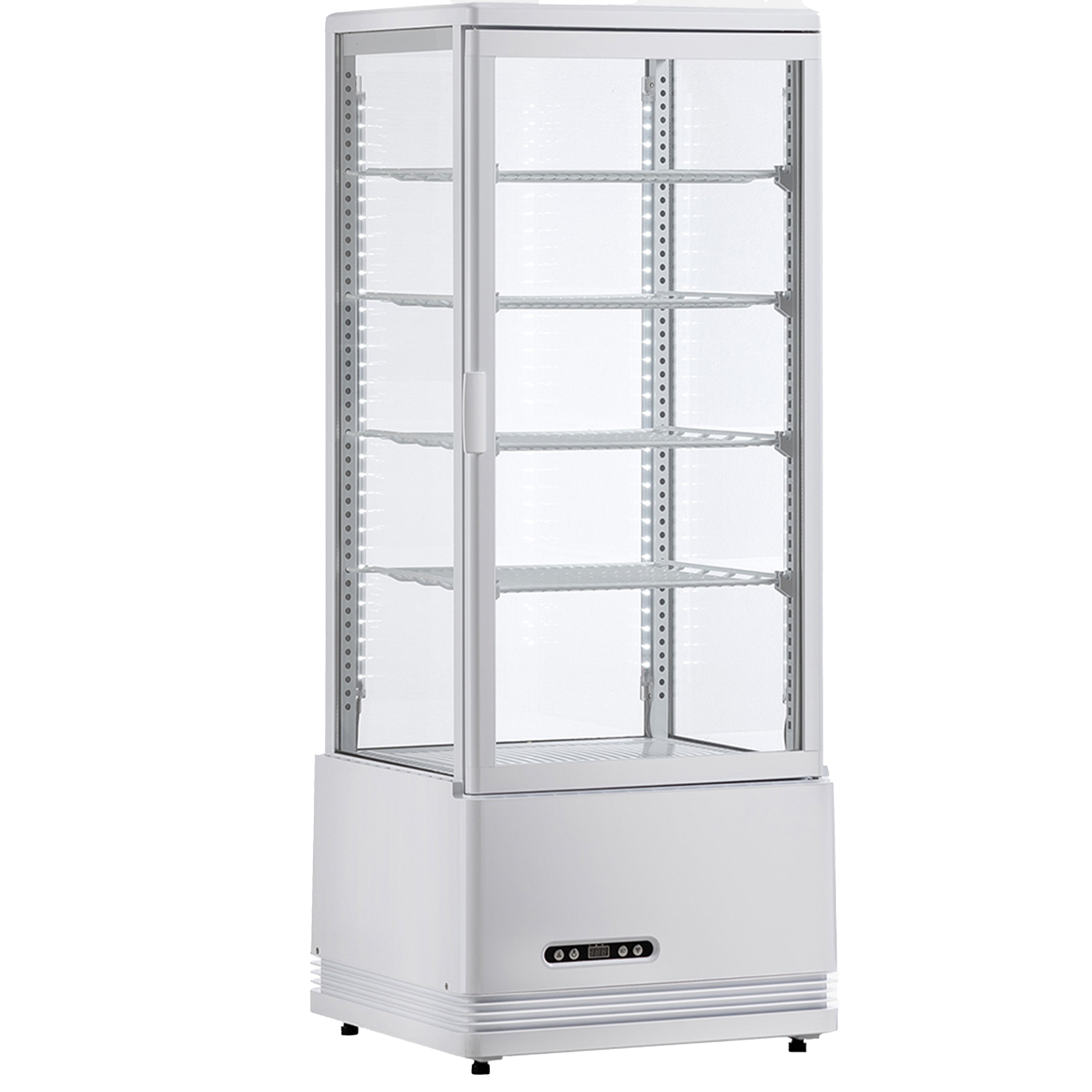 17 in. Commercial Countertop Refrigerator Showcase NSF Beverage Cooler ...