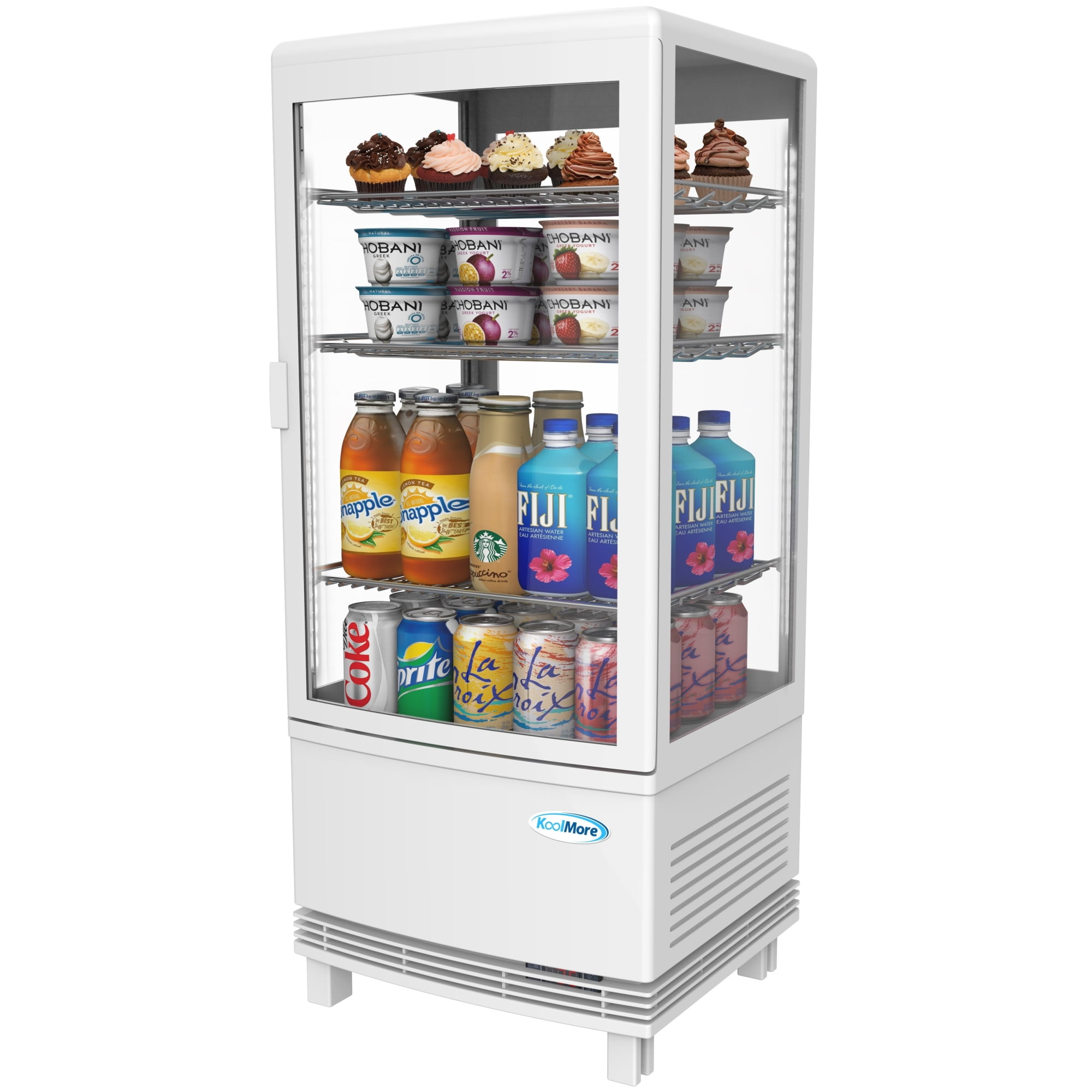 17 in. White Countertop Display Refrigerator - 3 Cu Ft. CDCU-3C-WH ...