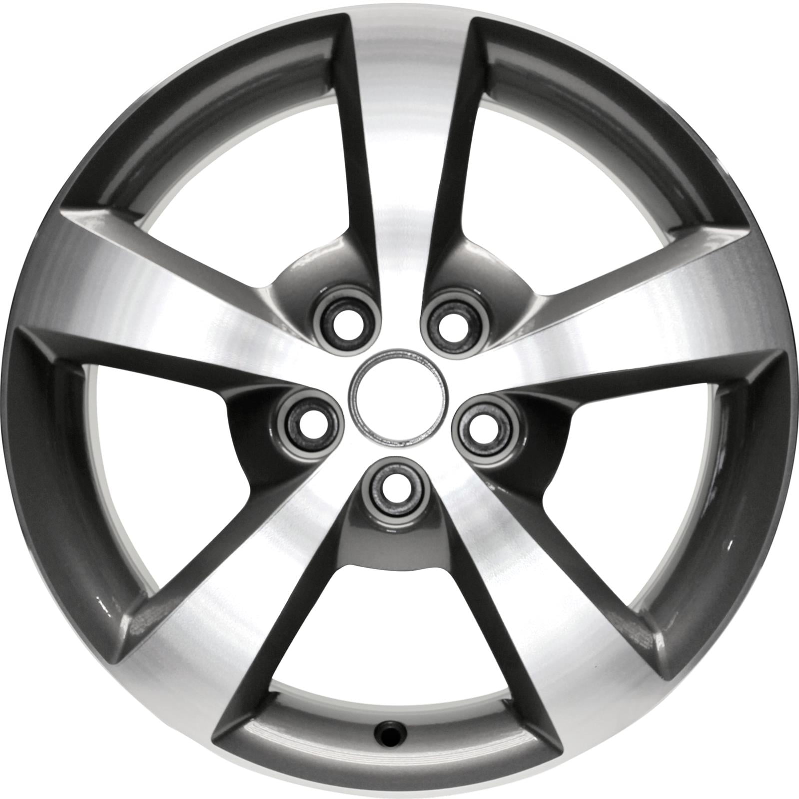 17 inch Alloy Wheel Rim for Chevy Malibu 2008-2012 5 Lug Medium Gray ...