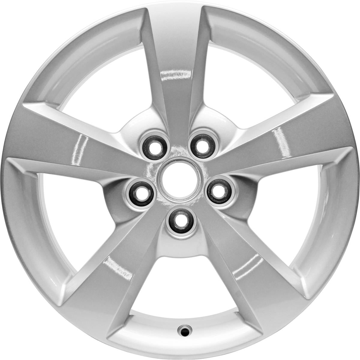 Chevrolet 17 inch Aluminum Wheel Rim for 2008-2012 Chevy Malibu, 5 Lug ...