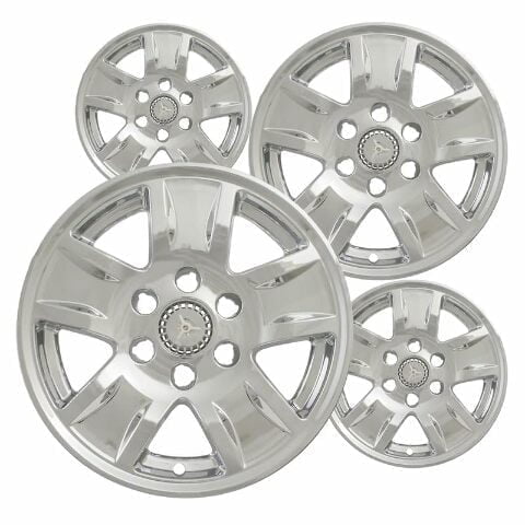 17 inch Chrome ABS Wheel Skins Set Compatible with 2015-2018 Chevrolet ...