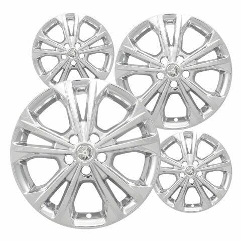 17 inch Chrome ABS Wheel Skins Set Compatible with 2017-2019 Ford ...