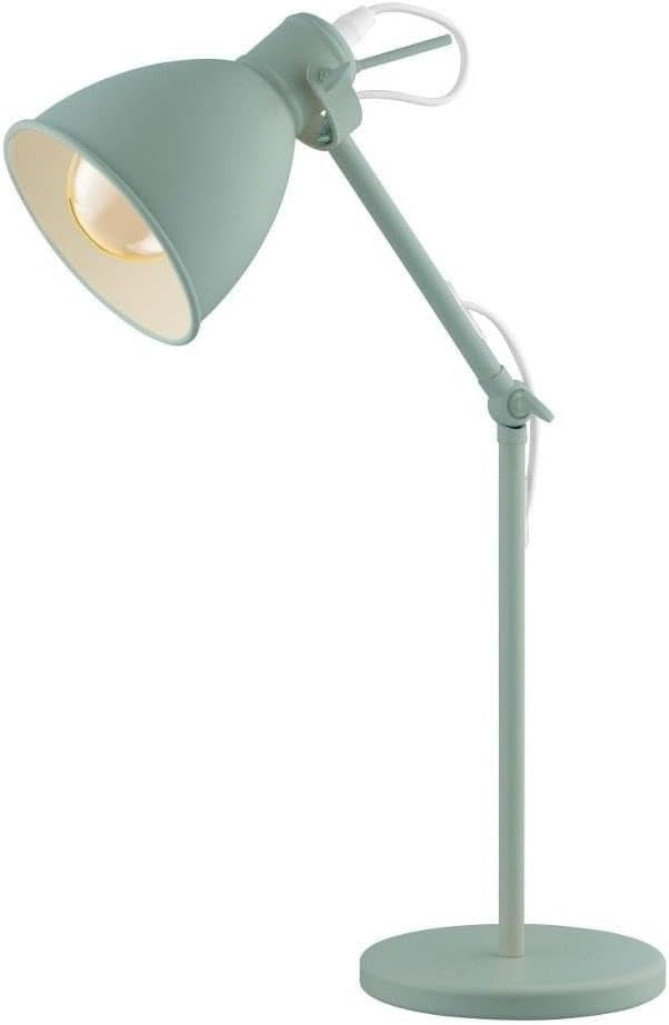 17 inch Desk Lamp Plug-in Lighting for Living Room, Bedroom, Dorm, and ...