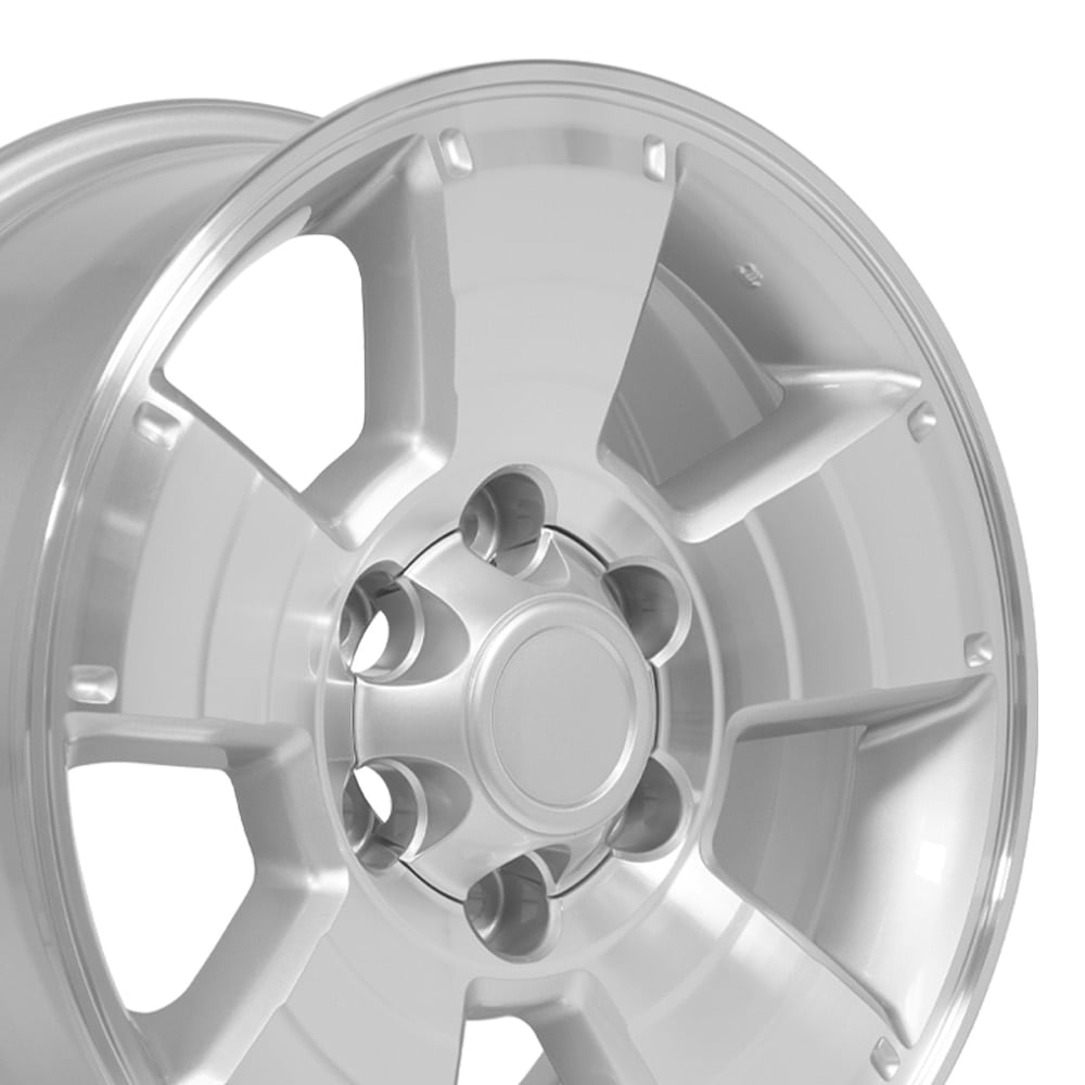 OE Wheels LLC 17 Inch Fit Toyota 4Runner Tundra Tacoma Silver Mach'd ...