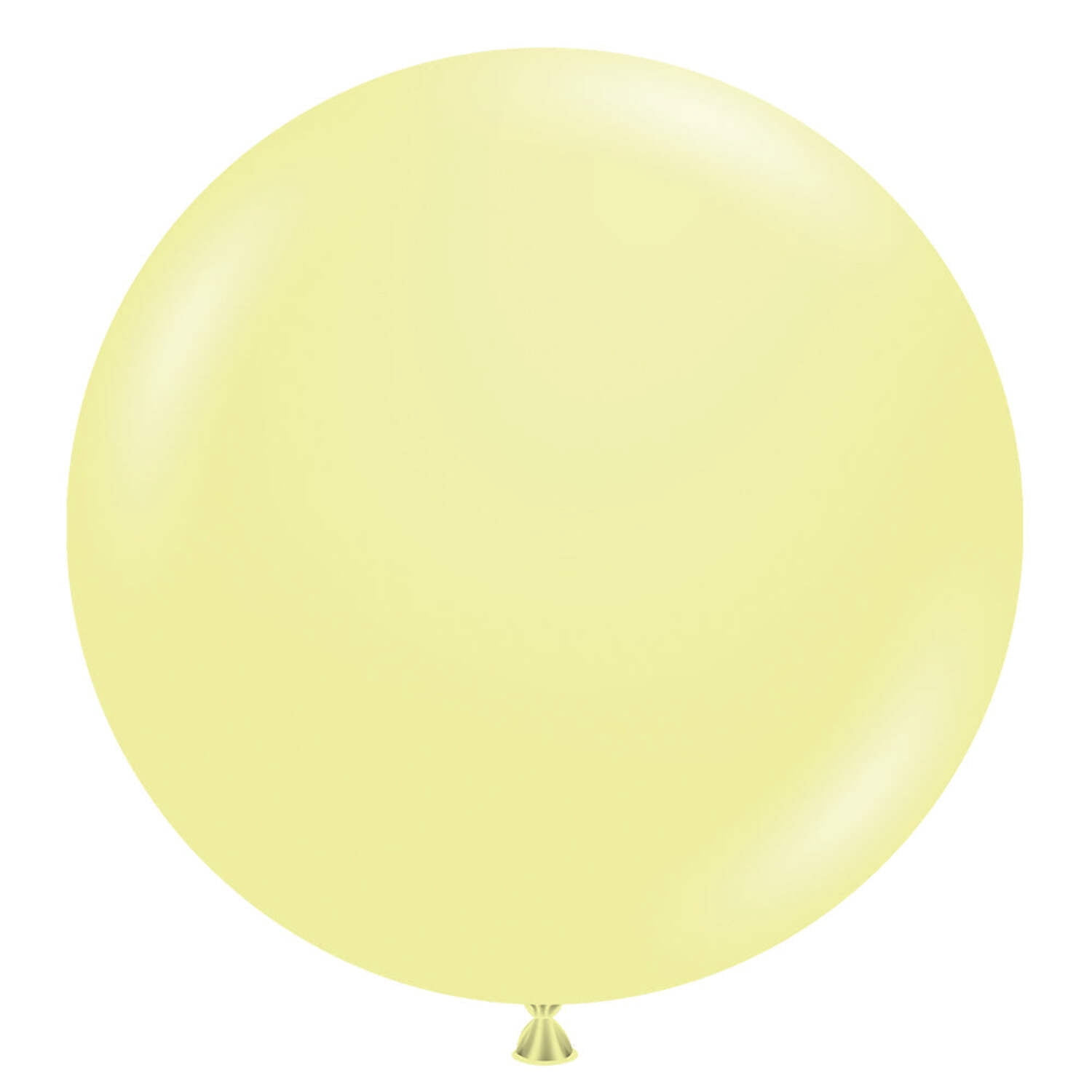 17 inch Tuftex Lemonade Yellow Latex Balloons (50 Pack) - Party ...