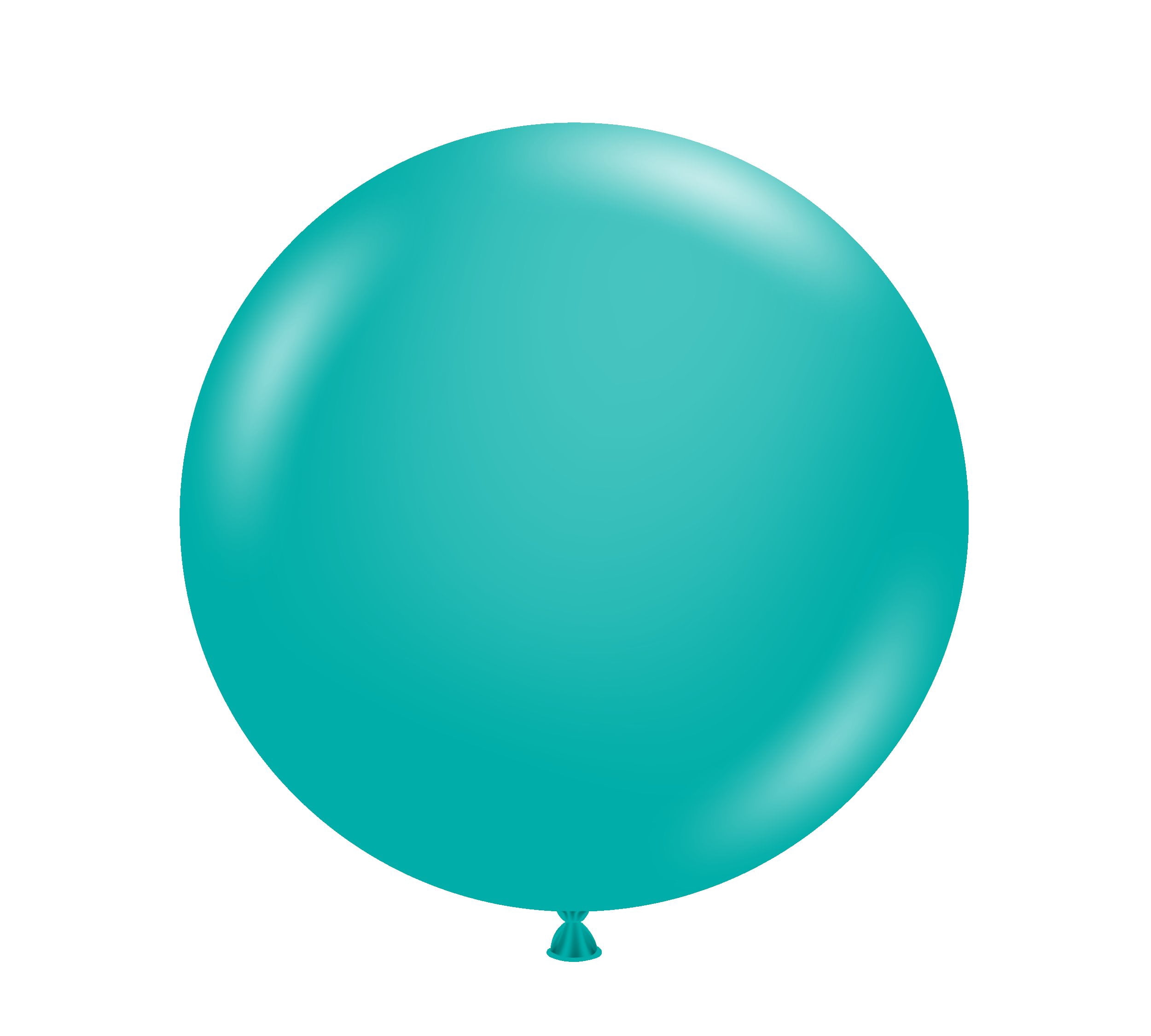 17 inch Tuftex Teal Blue Latex Balloons (50 Pack) - Party Supplies ...