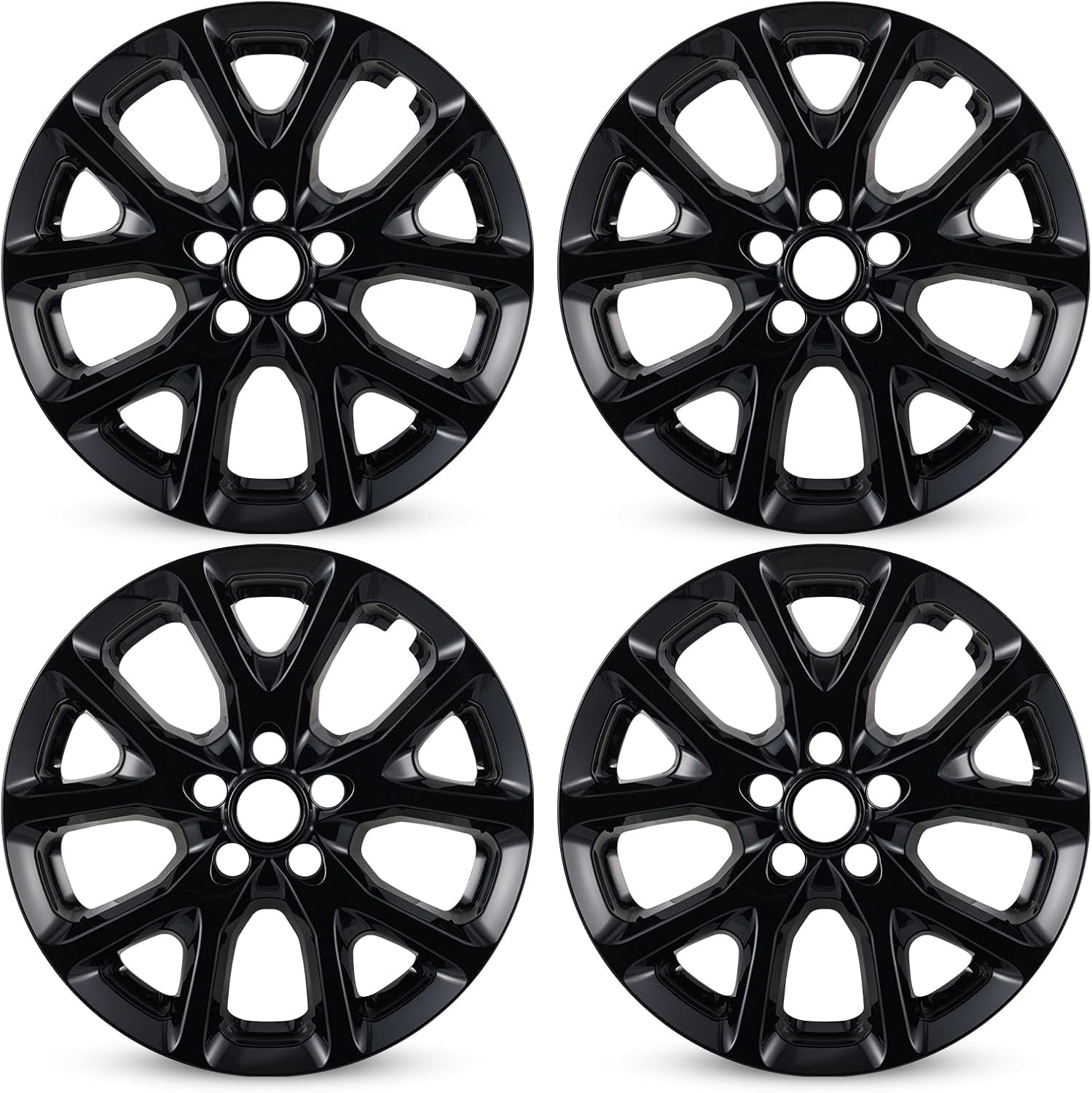 17 inch Wheel skins for 2014-2018 Jeep Cherokee Wheel Covers; Glossy ...