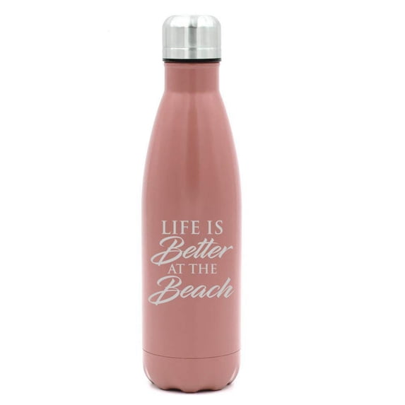 17 oz. Double Wall Vacuum Insulated Stainless Steel Water Bottle Travel ...