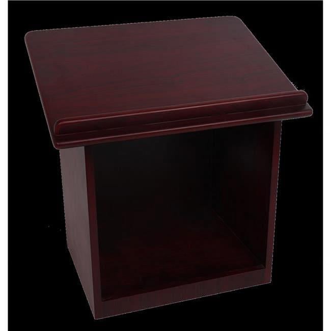 17 x 15.75 x 11.8 in. 2 Tone Mahogany Table Top Shtender - Walmart.com