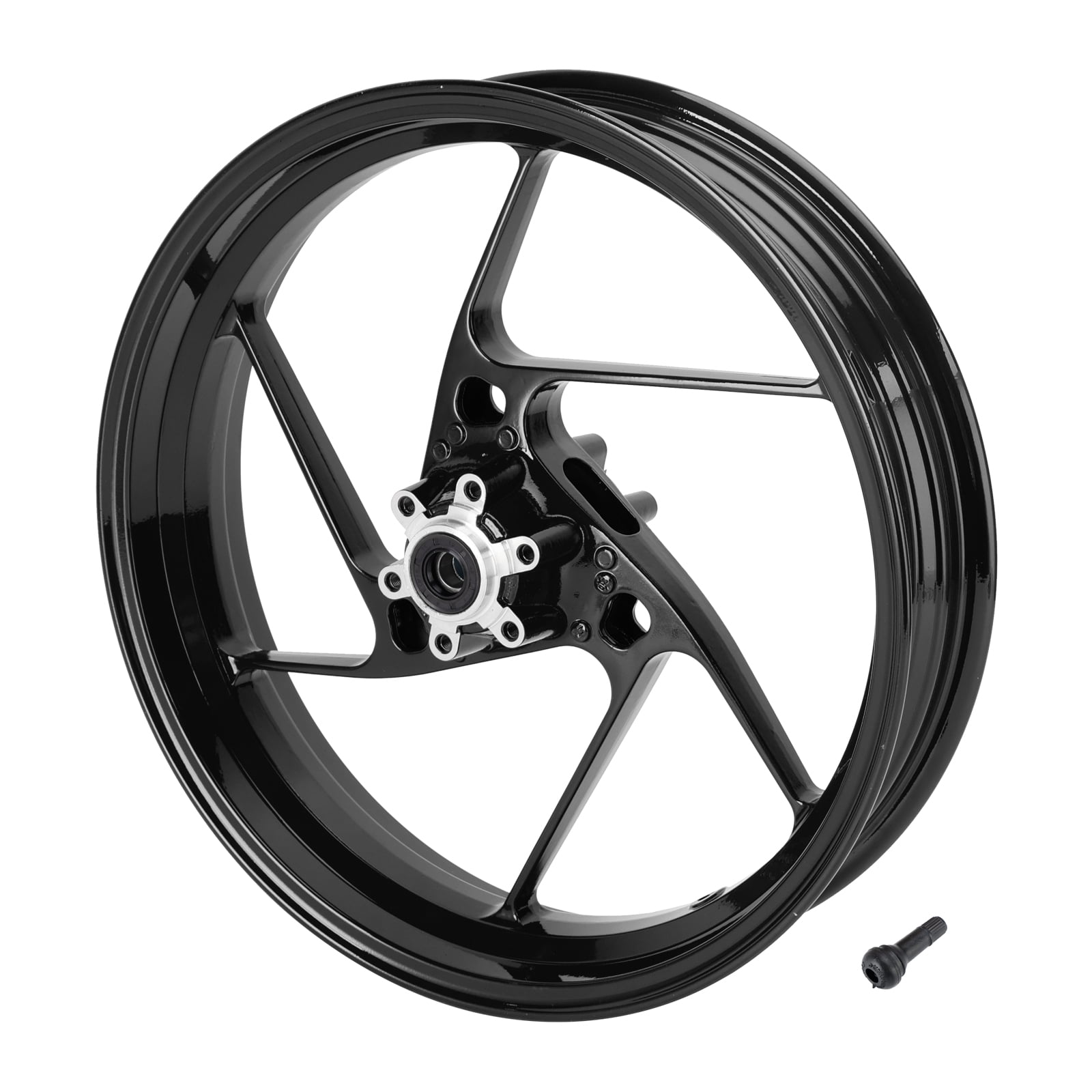 17 x 3.5" Front Wheel Rim Black (OEM 2B005585) for Aprilia RS660 ...