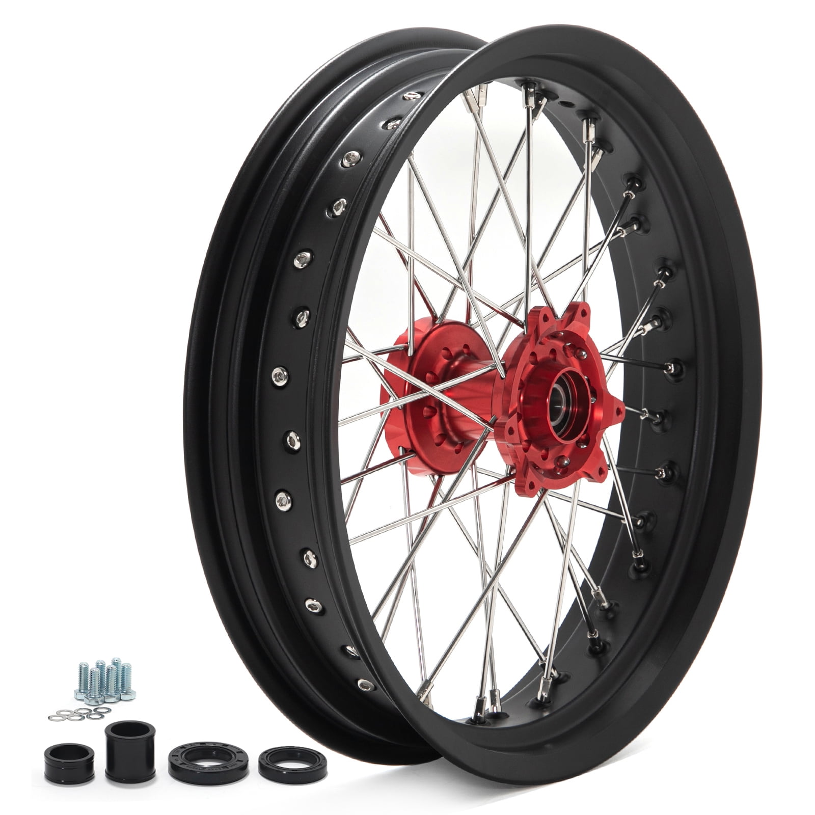 17" x 3.5" Front Wheel Rim Hub with Spacers for Sur-ron Strom Bee ...