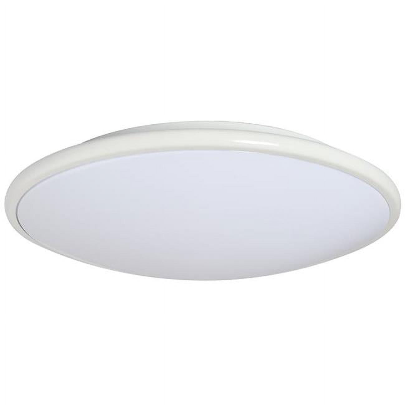 17 x 3.5 in. LED Ceiling Fixture Saucer - White - Walmart.com