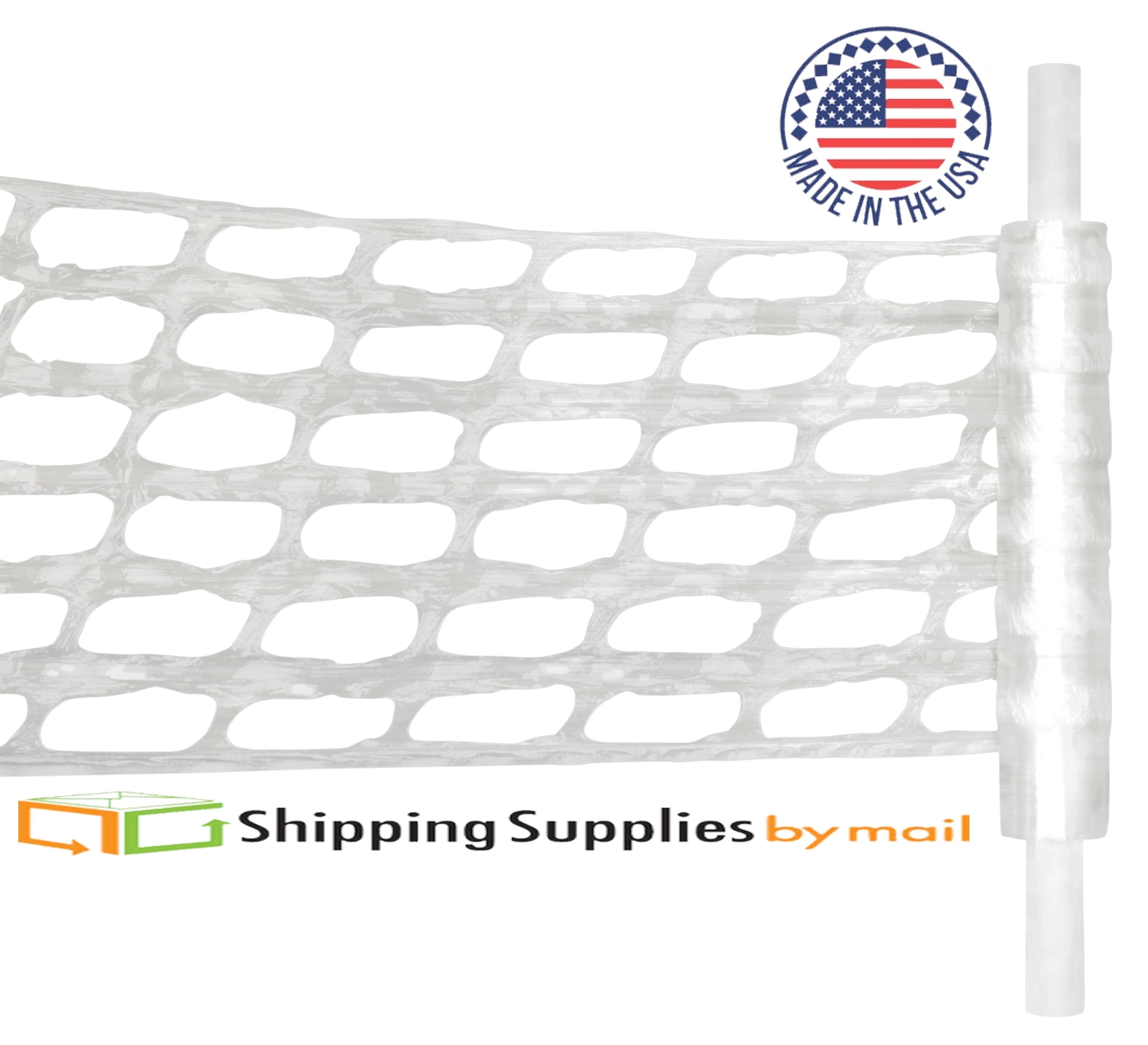 17" x 600' x 80 Gauge Vented Extended Core Pallet Wrap 3” Core Diameter ...