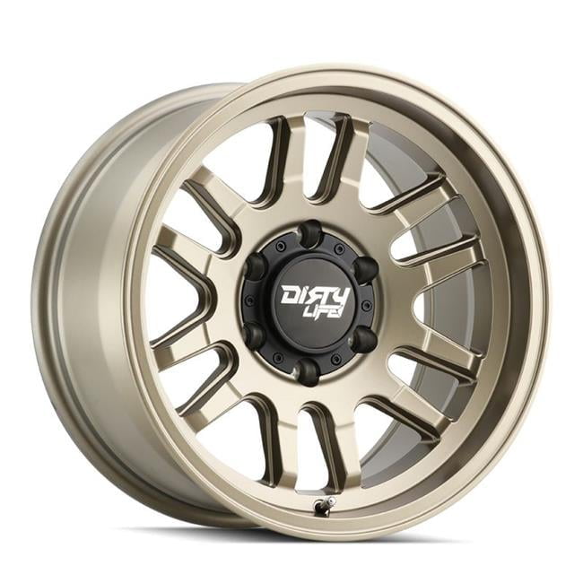 17 x 9 in. 5x127 BP, -38 mm Offset & 71.5 mm Hub 9310 Canyon Satin Gold ...
